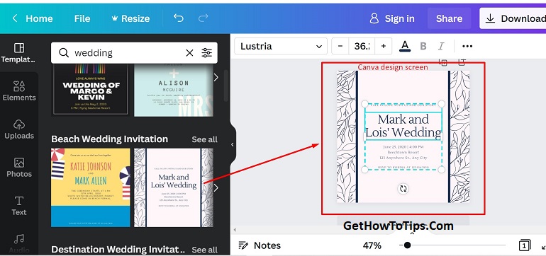 How Can I Make My Own Invitation Card In Canva (Free)?